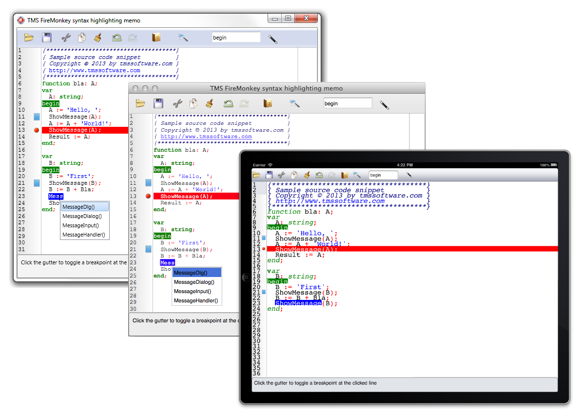 Tms Fmx Ui Pack Set Of Highly Configurable And Styleable Components For Cross Platform