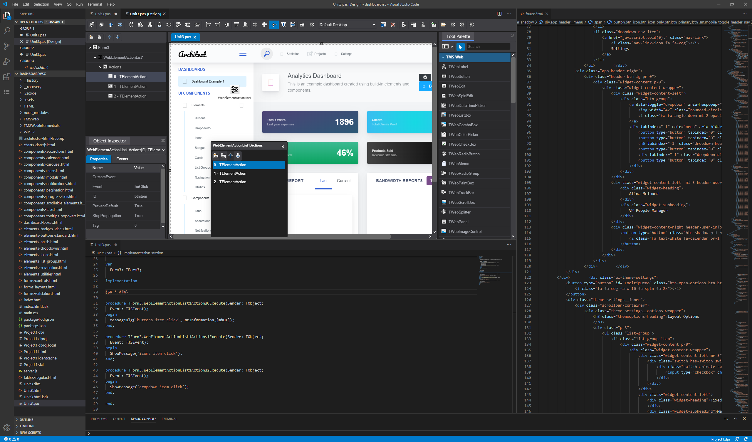 TMS WEB Core - Visual Studio Marketplace TMS WEB Core - Visual Studio Marketplace